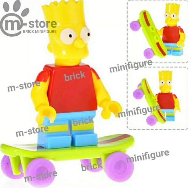 Jual Lego Bart Simpson Minifigure | Shopee Indonesia