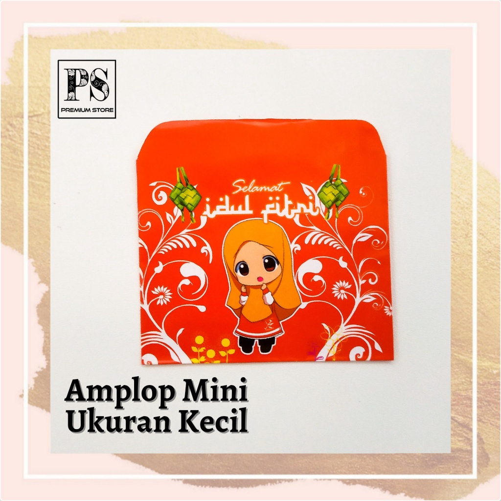 Jual Amplop Idul Fitri Mini 1 Pack isi 10/ Angpao Idul Fitri Kecil ...