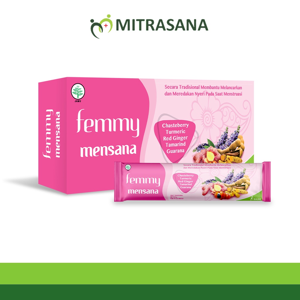 Jual Femmy Mensana Stickpack 6 Sachet x 7 Gram - Melancarkan dan ...