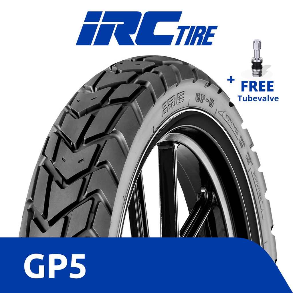 Jual Ban Depan & Belakang Motor IRC 100-80-14 48P GP5 Tubeless Honda ...