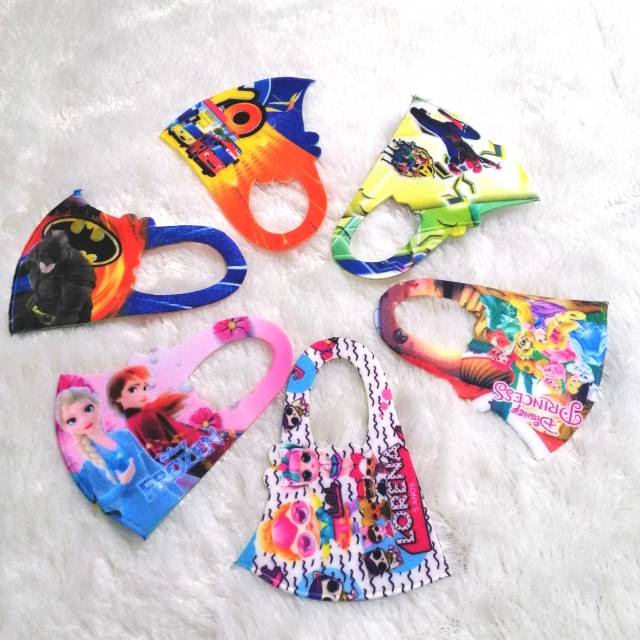 Jual [PALEMBANG] MASKER SCUBA ANAK KARAKTER - MASKER ANAK KARTUN ADEM ...
