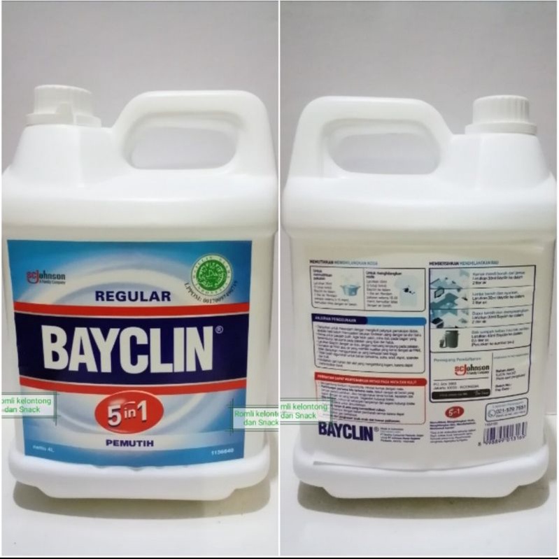 Jual Bayclin Regular 4 Liter / 4000 ml | Shopee Indonesia