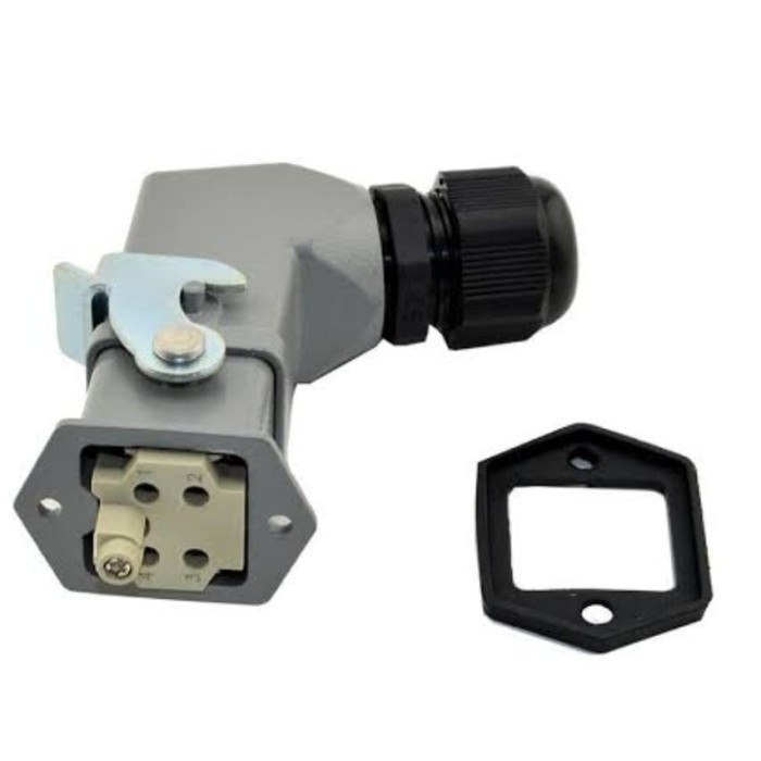 Jual Heavy duty connector HDC HA 004 01 D Hertzen 4 pin atau 5 pin | Shopee Indonesia