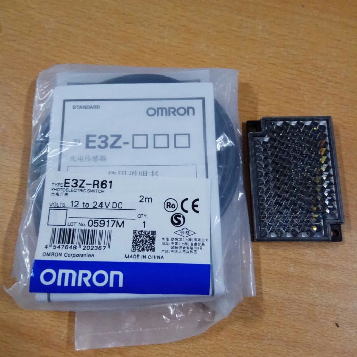 Jual Photo sensor E3Z R61 + Reflector Omron Original | Shopee Indonesia