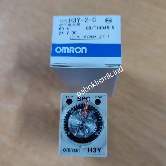 Jual Timer Relay H3Y - 2 C 24V DC 60s 60 detik H3Y 2 Omron Original | Shopee Indonesia