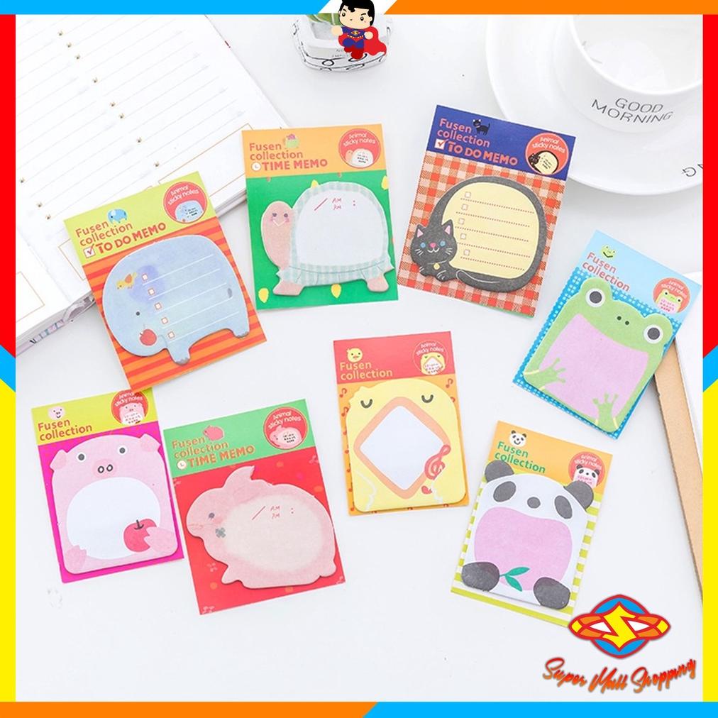 Jual SMS Sticky Notes Motif HewanTempelan Kertas Catatan Memo Note ...
