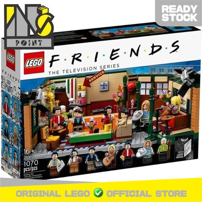 Jual LEGO CUUSO / IDEAS - 21319 - Friends Central Perk | Shopee Indonesia