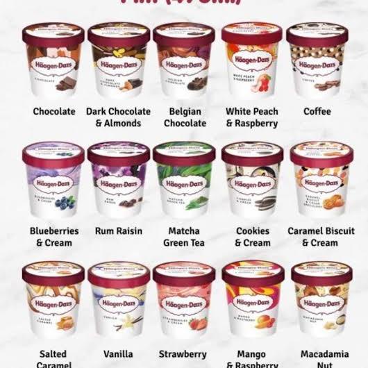 Jual Best Seller Haagen Dazs Ice Cream 473 Ml Murah Promo Murah ...