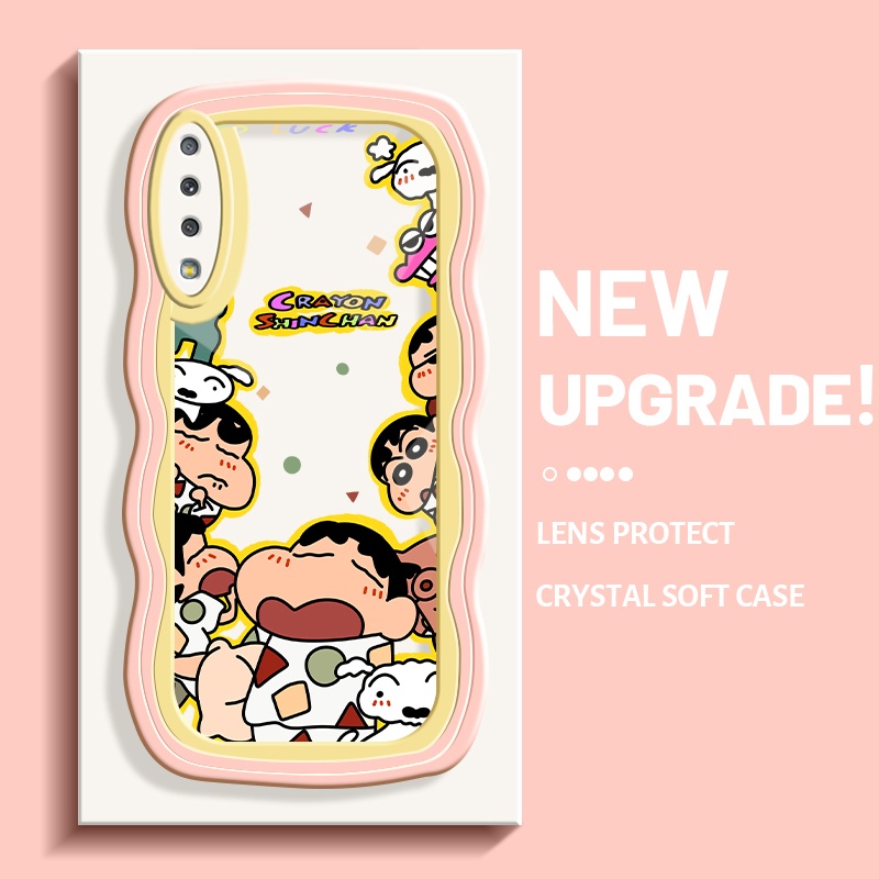 Jual Casing Ponsel untuk Samsung A7 2018 Case Crayon modis pola Shin ...