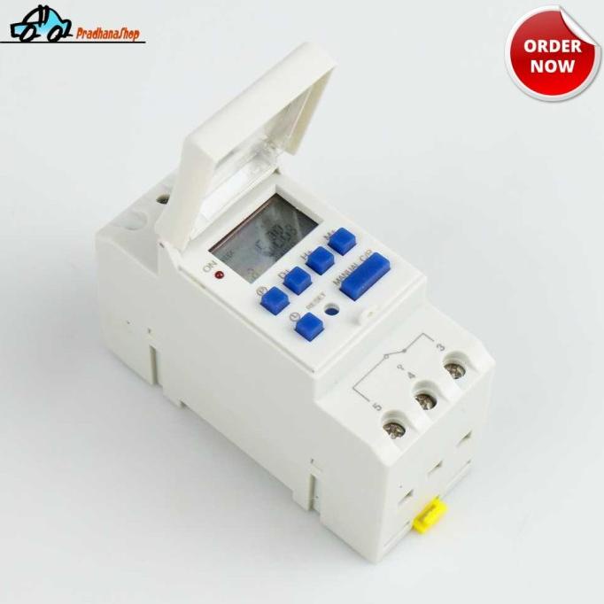 Jual Timer Listrik Digital Programmable Time Switch Relay 16A 220V ...