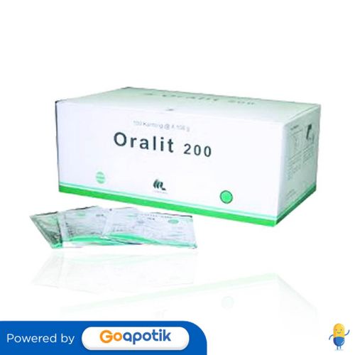 Jual ORALIT INDOFARMA 200 MG SACHET | Shopee Indonesia