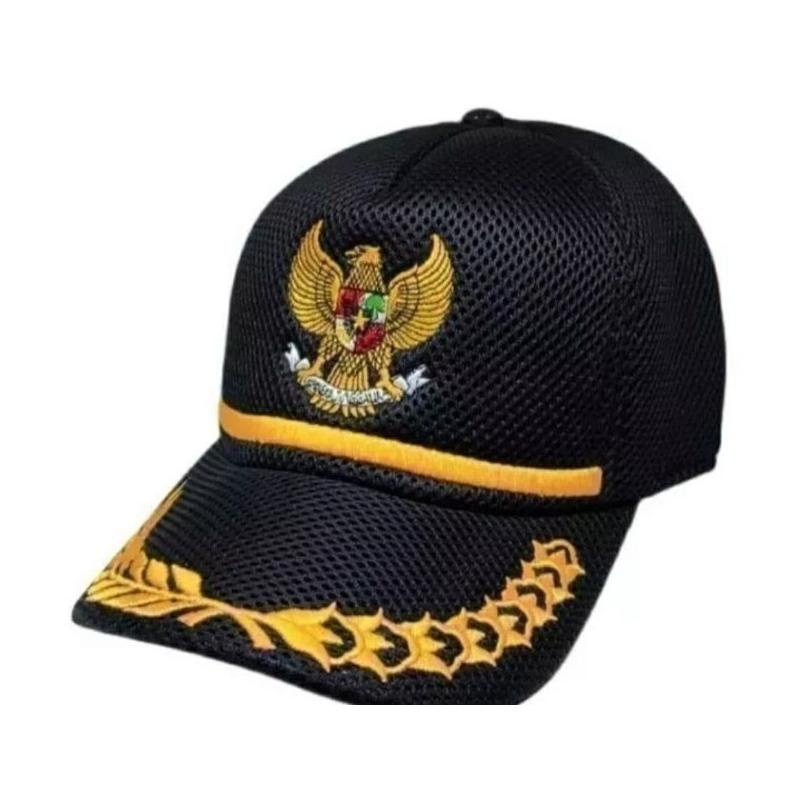 Jual INT223 Topi pria logo NKRI / Logo bendera indonesia/ Topi jaring ...
