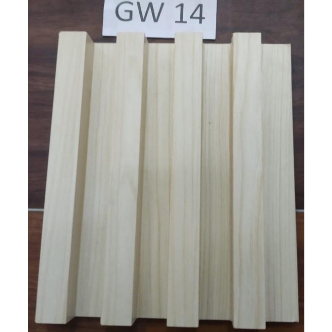 Jual Best Sales Wallpanel Wpc Wood Panel Kisi Kisi Panjang 2,9 Meter Harga Per Lembar Limited ...