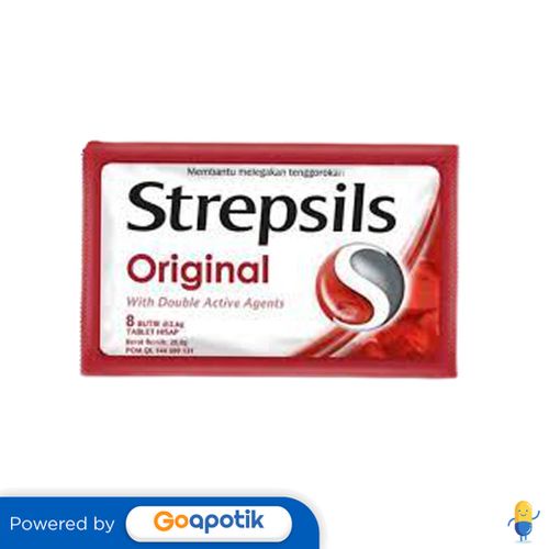 Jual STREPSILS ORIGINAL SACHET 8 TABLET | Shopee Indonesia