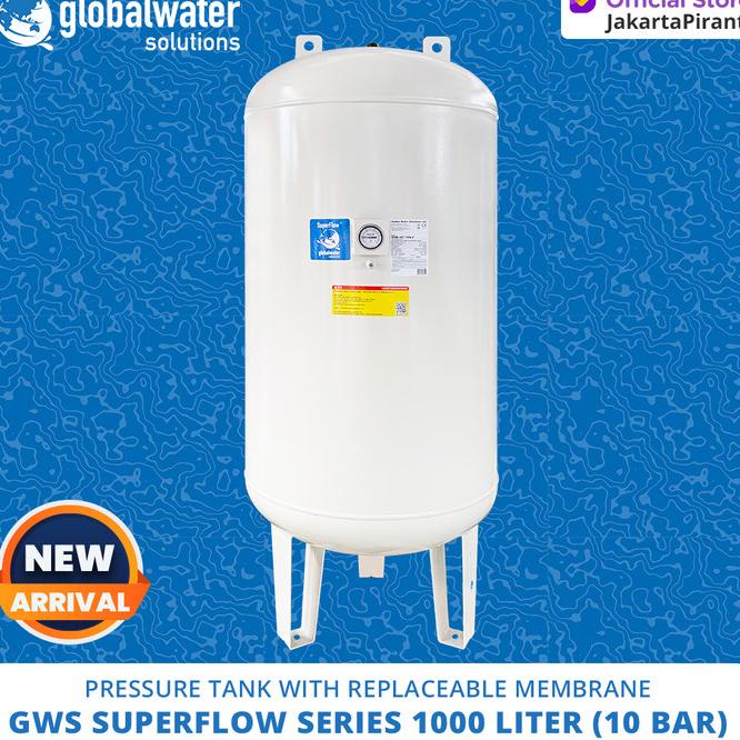 Jual Pressure Tank With Replaceable Membrane Gws Superflow 1000 Liter ...