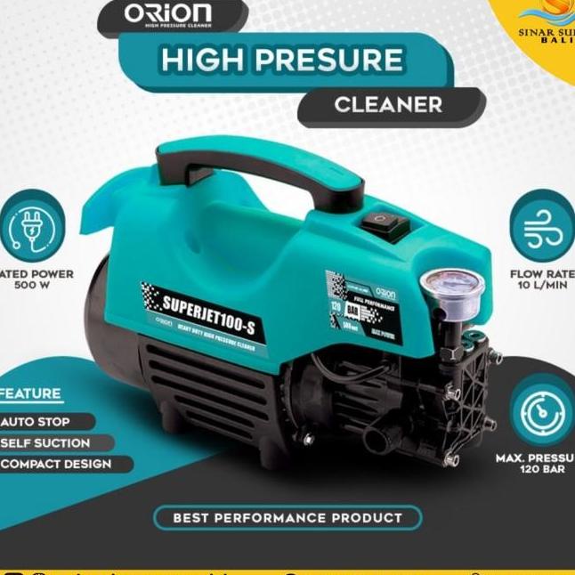 Jual Mesin Steam Cuci Jet Cleaner Orion Superjet100-S High Pressure ...