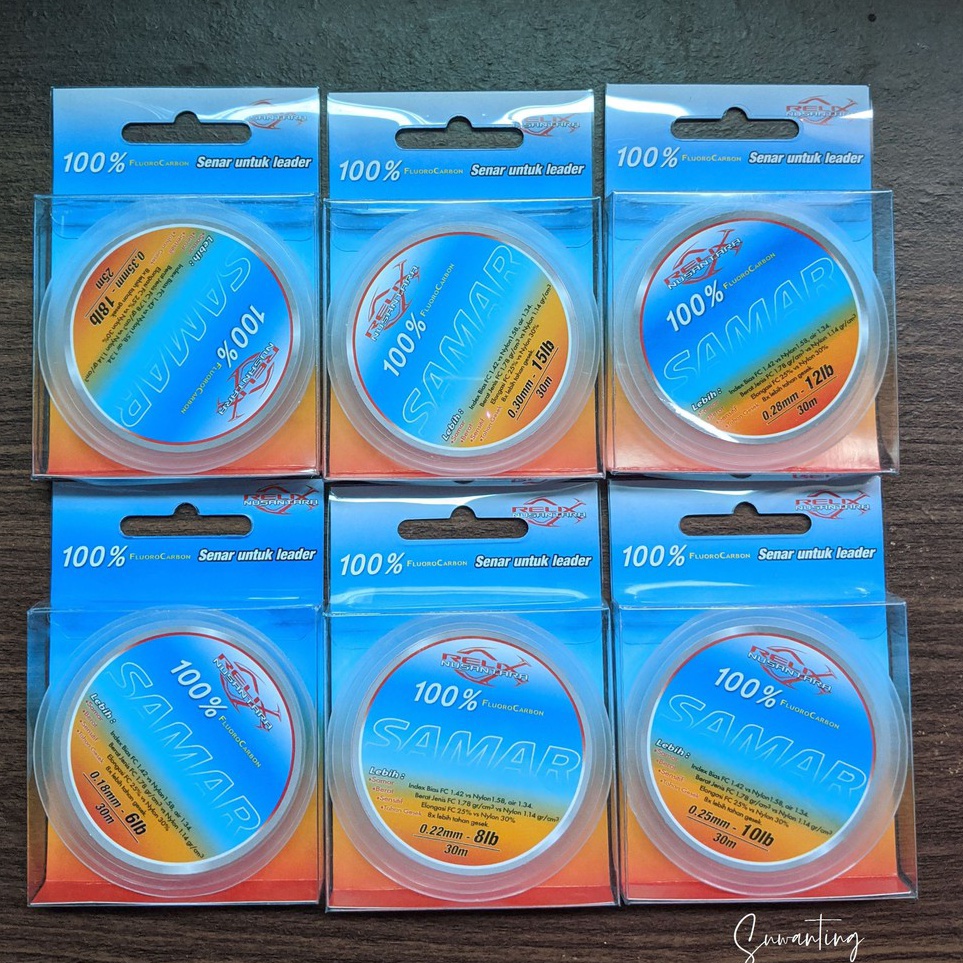 Jual [DZ.15Jn23ј] Senar Leader Relix Nusantara Samar 6lb 18lb 30lb 50lb ...