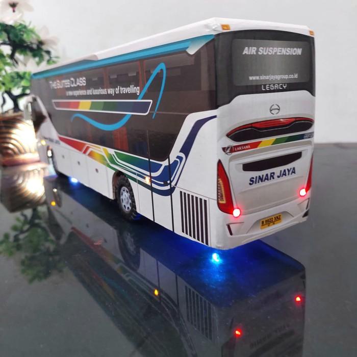 Jual Miniatur Bus Bis Sinar Jaya Suites Class | Shopee Indonesia