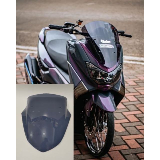 Jual visor windshield yamaha nmax old model standar bahan aklirik tebal ...