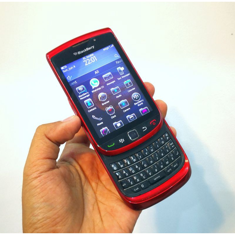 Jual Hp jadul Blackberry Torch 9800 original muluss hp unik langka ...