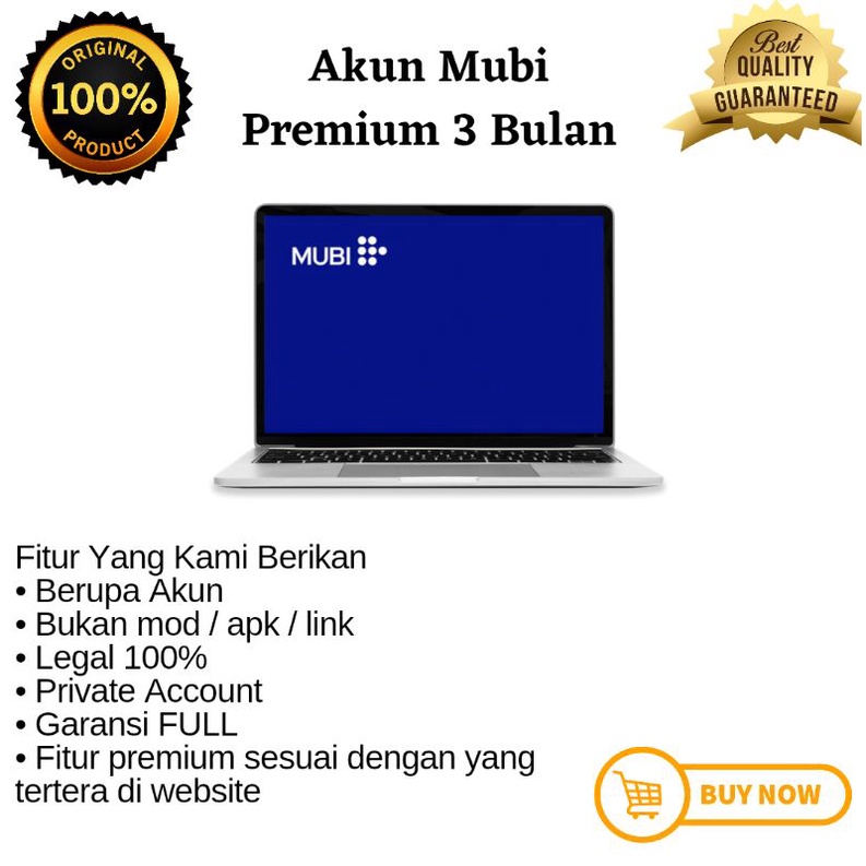 Jual Akun Mubi Premium 3 Bulan Termurah | Shopee Indonesia