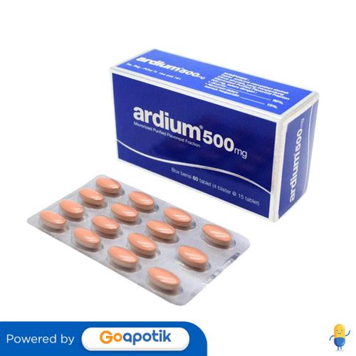 Jual Ardium 500 Mg Box 60 Tablet | Shopee Indonesia