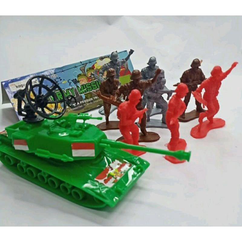 Jual mainan figures tentara army dan tank bdi-kgp1945 | Shopee Indonesia