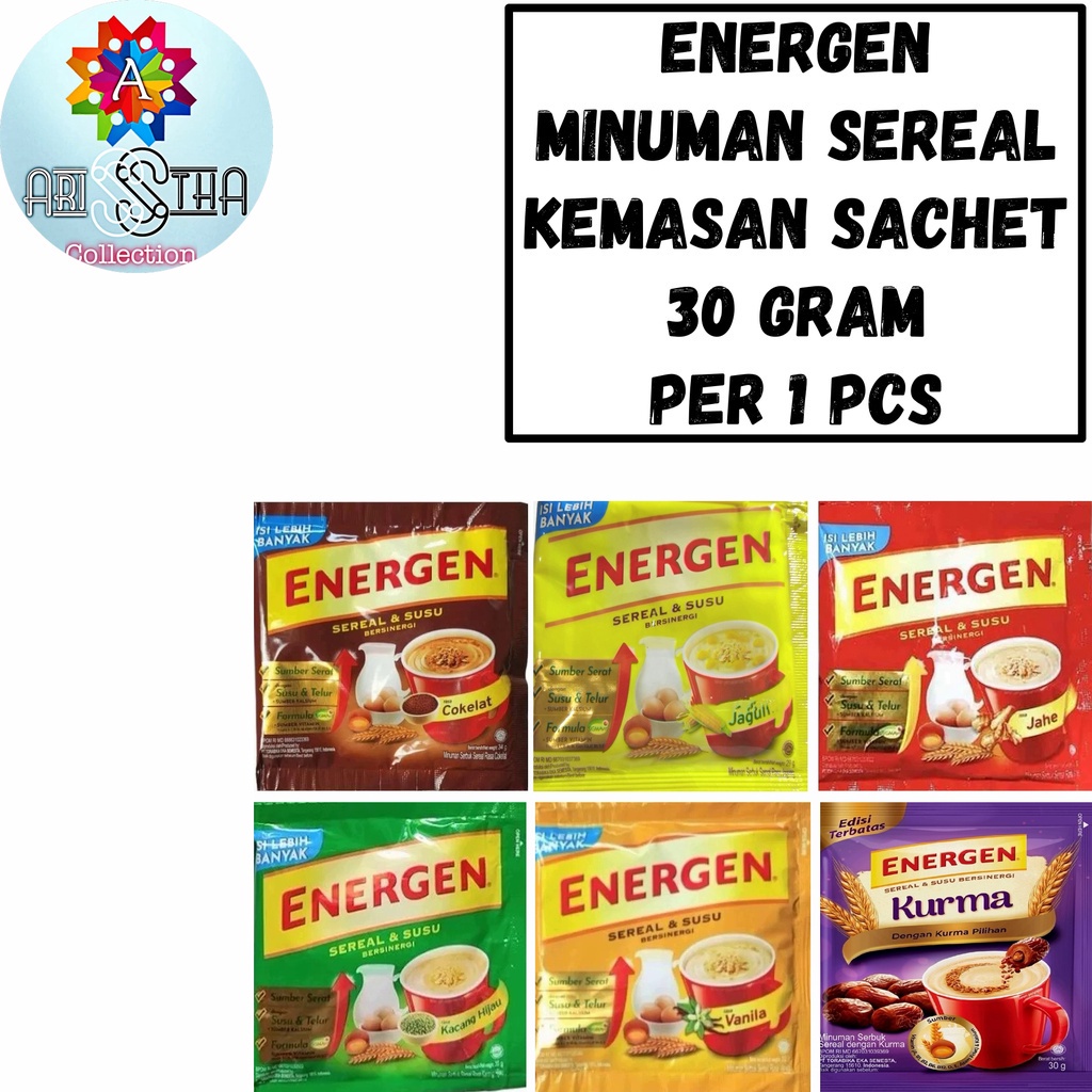 Jual Energen Minuman Sereal Kemasan Sachet | Shopee Indonesia