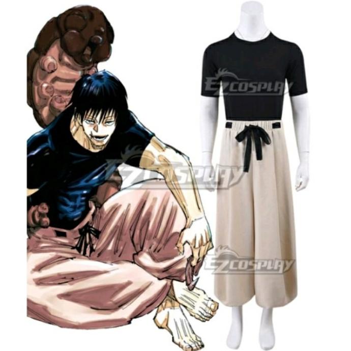 Jual Costum Cosplay Anime Toji Fushiguro | Shopee Indonesia