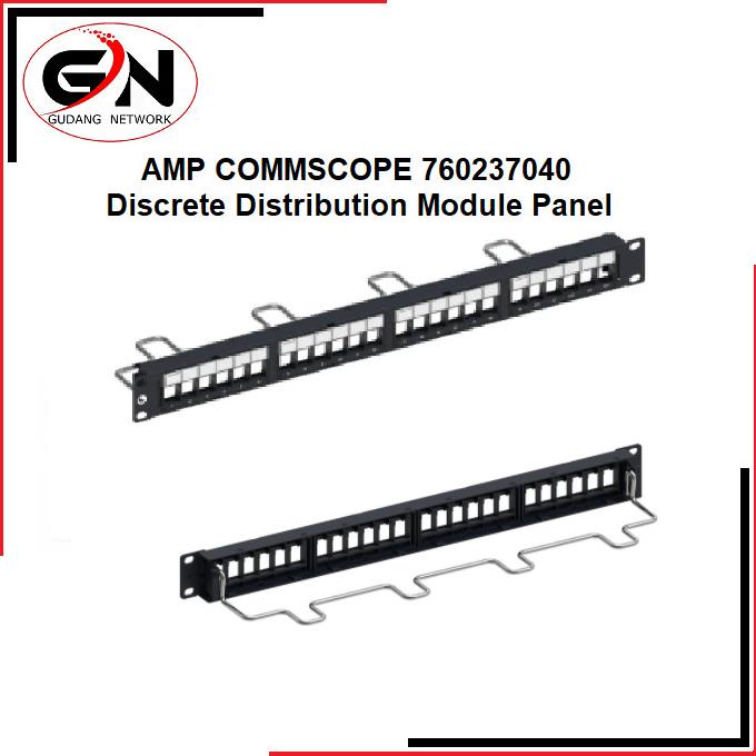 Jual AMP COMMSCOPE 760237040 Discrete Blank Module Patch Panel 24 port ...