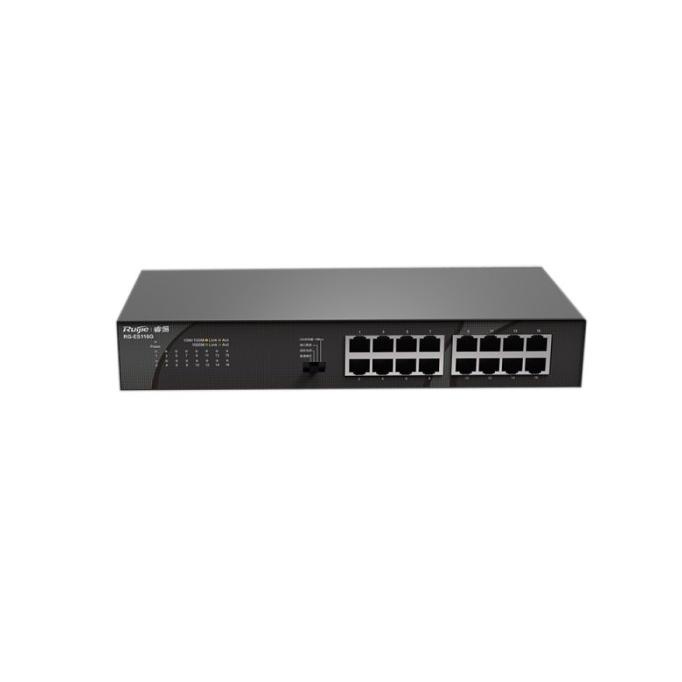 Jual Ruijie RG-ES116G , 16 Port Gigabit Desktop Unmanaged Switch ...