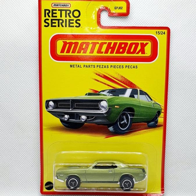 Jual Matchbox Retro Series 1970 Plymouth Cuda | Shopee Indonesia