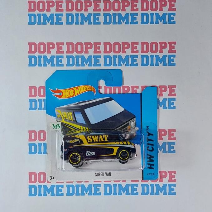 Jual Hot Wheels Super Van SWAT Team Short Card | Shopee Indonesia