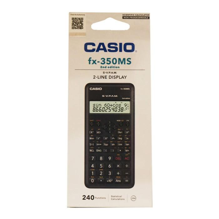 Jual Casio Fx 350 Ms Ori - Scientific Kalkulator | Shopee Indonesia