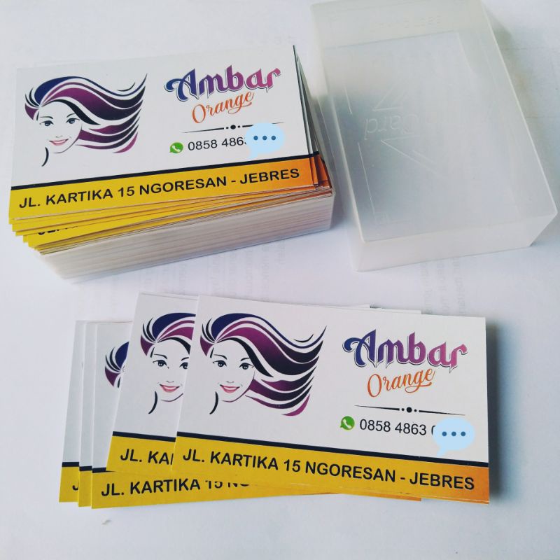 Jual cetak kartu nama per-box | Shopee Indonesia
