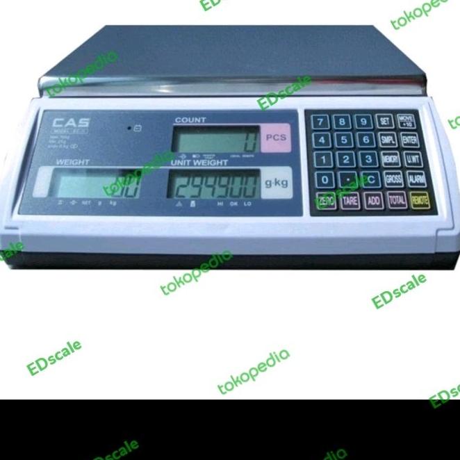Jual Timbangan Cas Counting Ec - Ii Timbangan Baut / Hitung Pcs 3 Kg X 0.1G | Shopee Indonesia