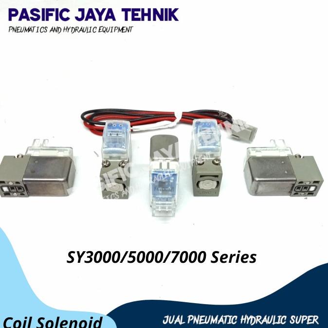 Jual Coil Solenoid Valve 24V Smc For Sy3000/5000/7000/9000 | Shopee Indonesia