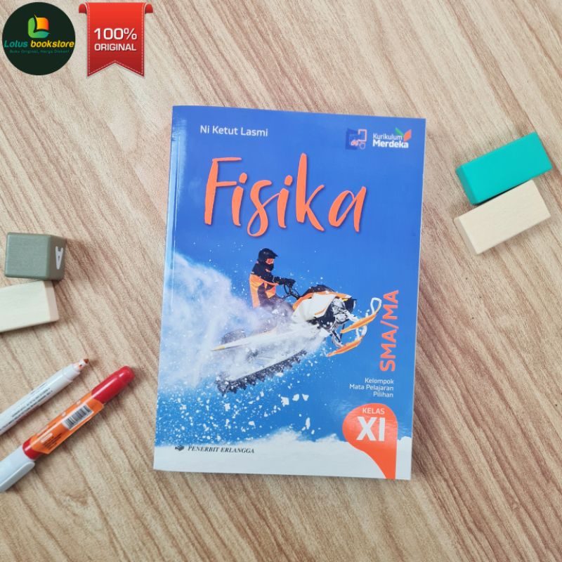 Jual Fisika SMA Kelas 11 - Kurikulum Merdeka - Penerbit Erlangga - Buku Original | Shopee Indonesia