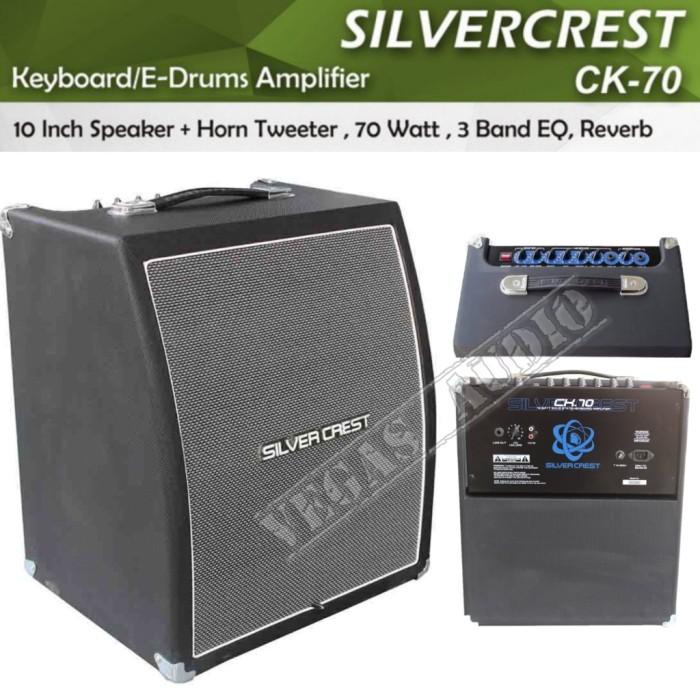 Jual Ampli Silver Crest Ck70 Amplifier Keyboard/Drum Elektrik Original ...