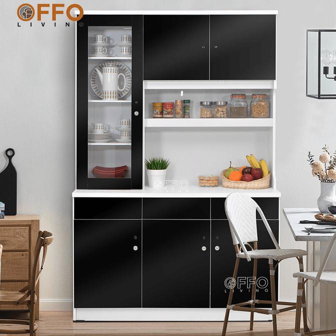 Jual Kitchen Set Lemari Sayur Lemari Dapur Rak Piring Minimalis 3 Pintu ...