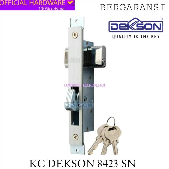 Jual Kunci Kait Dekson 8423 Kunci Pintu Sliding Geser Dekson 1Set | Shopee Indonesia