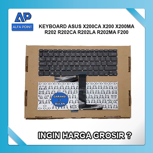 Jual Keyboard Asus X200CA X200 X200MA R202 R202CA R202LA R202MA F200 ...