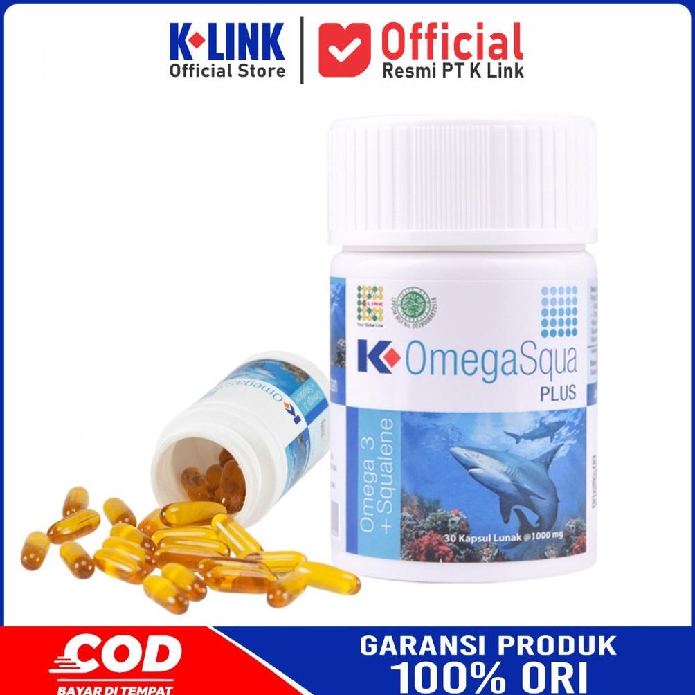 Jual K-OMEGA 3 PLUS ORIGINAL SQUA | OMEGA 3 ORI | FISH OIL BKN KRILL ...