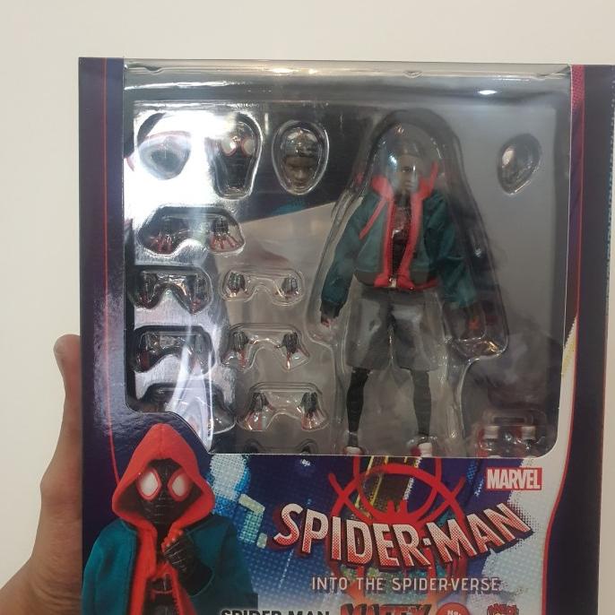 Jual MAFEX 107 SPIDERMAN SPIDER MAN MILES MORALES INTO THE SPIDER VERSE ...