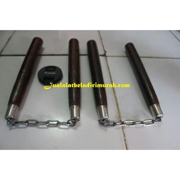 Jual Ruyung Nunchaku Double Stick Kayu Aren Best Seller | Shopee Indonesia