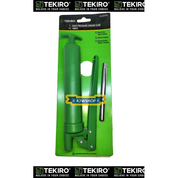Jual Hand Grease Gun Mini Stempet Tembak 100cc merk Tekiro Pompa Gemuk ...