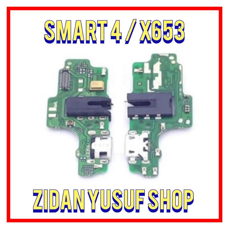 Jual BOARD PAPAN KONEKTOR CONEKTOR CHARGER INFINIX SMART 4 / X653 / X653C PLUG IN MIC | Shopee ...