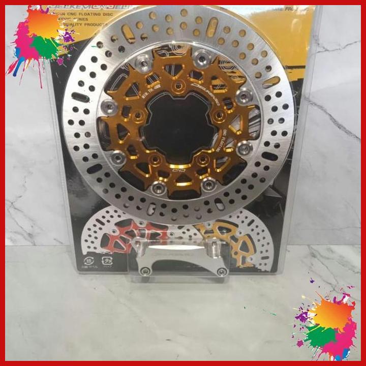 Jual piringan disc depan merek cnd cnc honda vario 150 new baut 5 ...