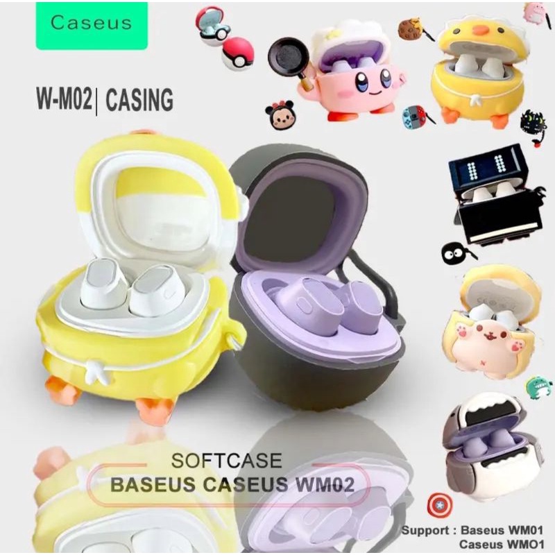 Jual SoftCase Caseus Baseus Bowie WM02 Silikon Motif Kartun Casing ...