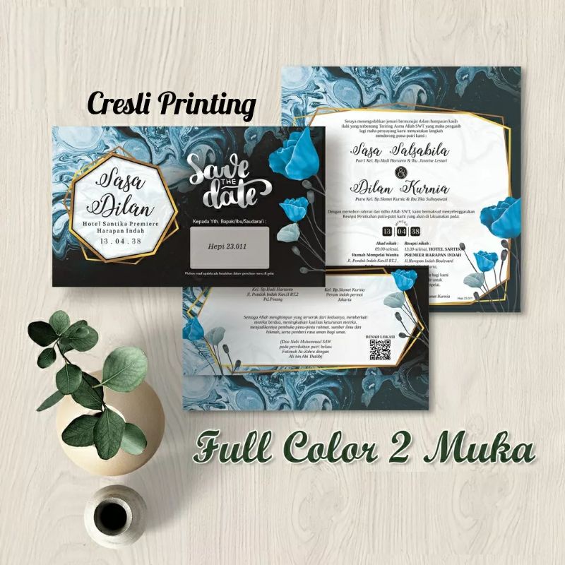 Jual cetak undangan tanpa minimal order free plastik label barcode ...